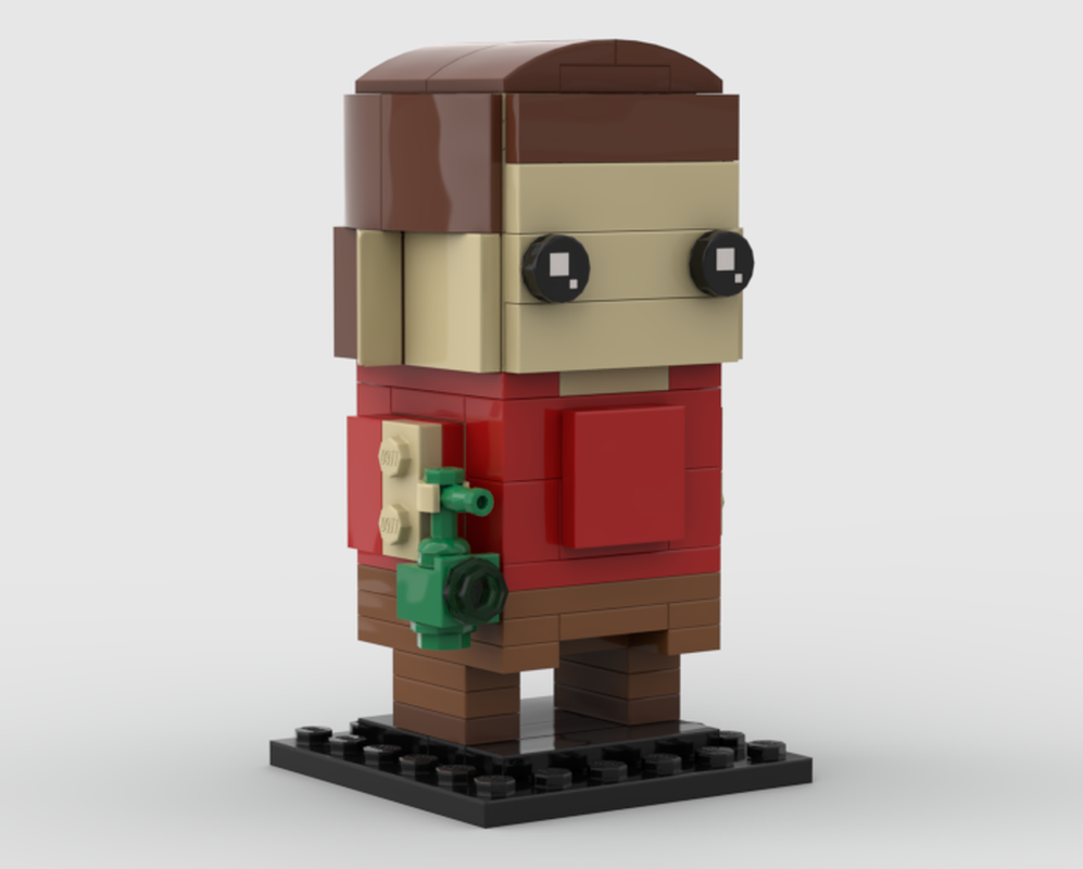 LEGO MOC The Big Bang Theory - Sheldon Cooper BrickHeadz by Divine_Maze ...