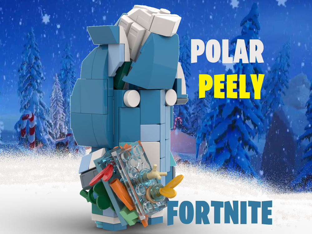 LEGO MOC FORTNITE - Polar Peely (Frozen) by ALLEGORY | Rebrickable ...