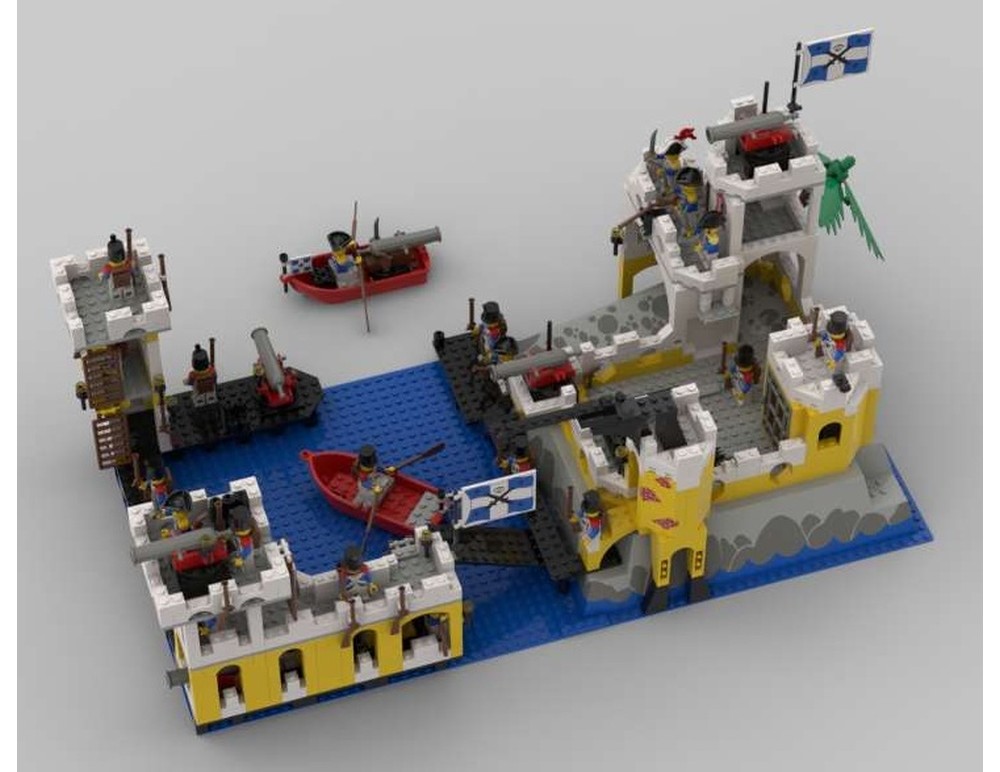 LEGO MOC Extension V1 for Eldorado Fortress [6276] by oki_ebi ...