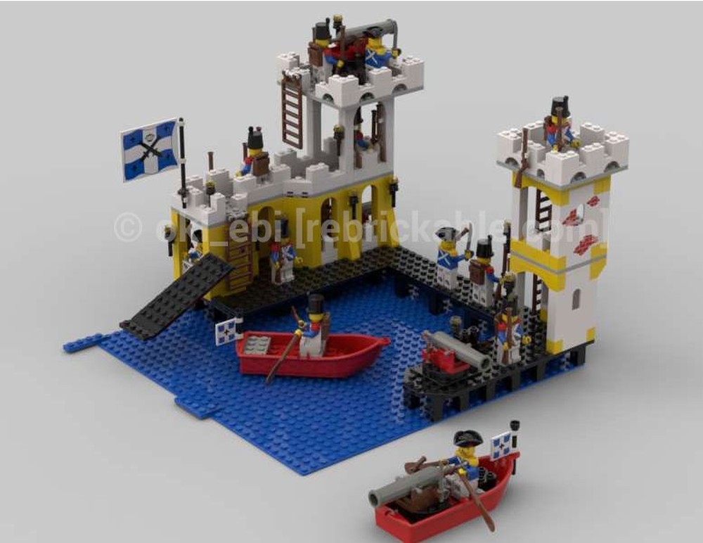 LEGO MOC Extension V1 for Eldorado Fortress [6276] by oki_ebi ...