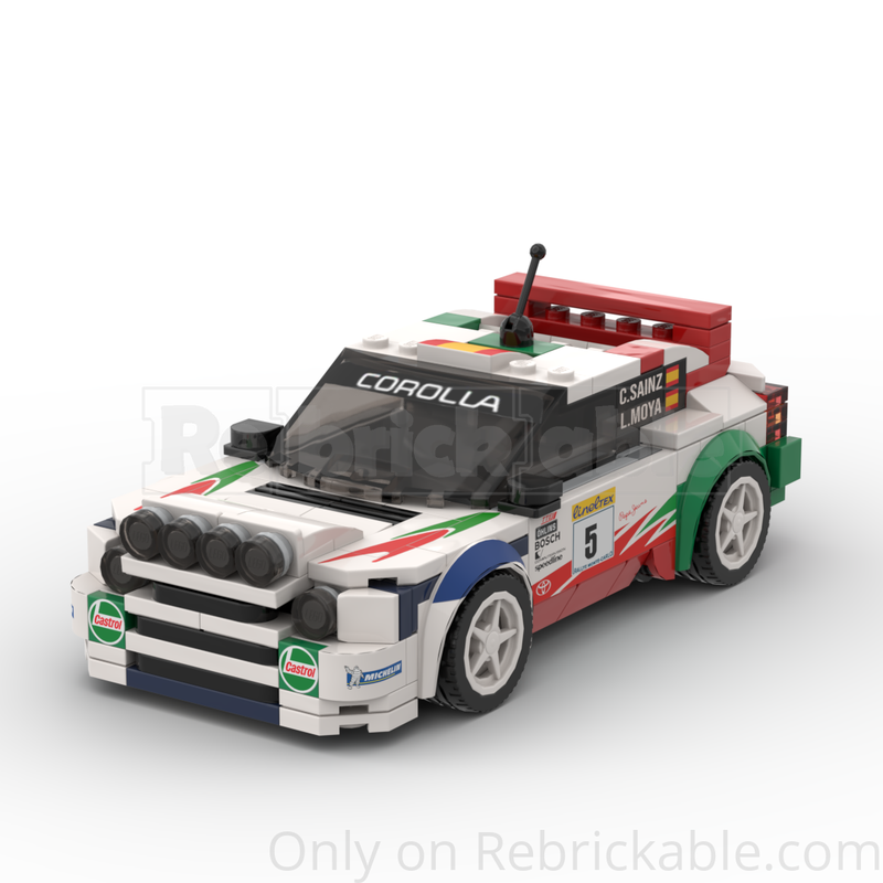 LEGO MOC Toyota Corolla WRC 1999 Carlos Sainz, Luis Moya by Silent ...