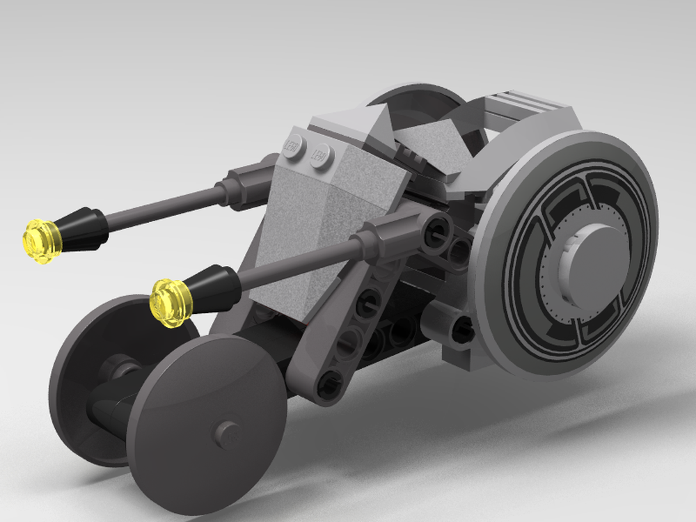 LEGO MOC Recon Bike by spacemunkee | Rebrickable - Build with LEGO