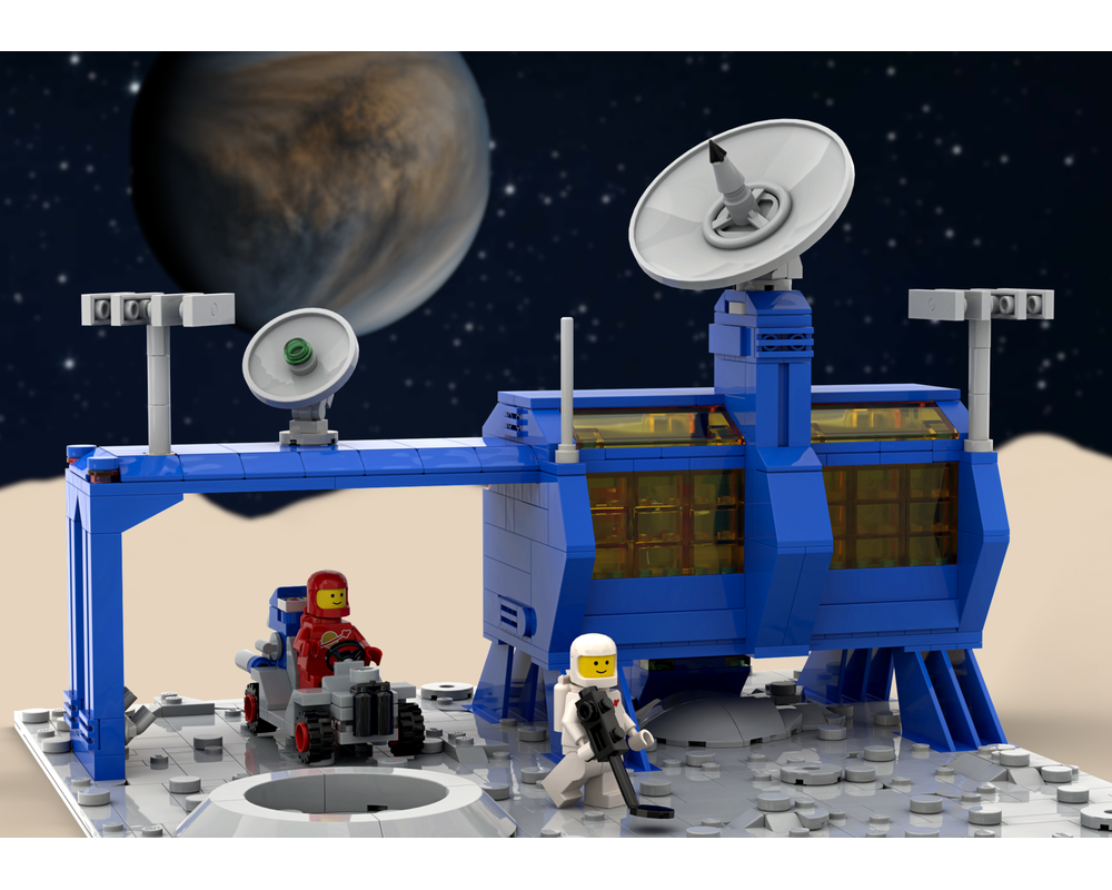 LEGO MOC Space Command Center by Tubi_Rock_V | Rebrickable - Build with ...