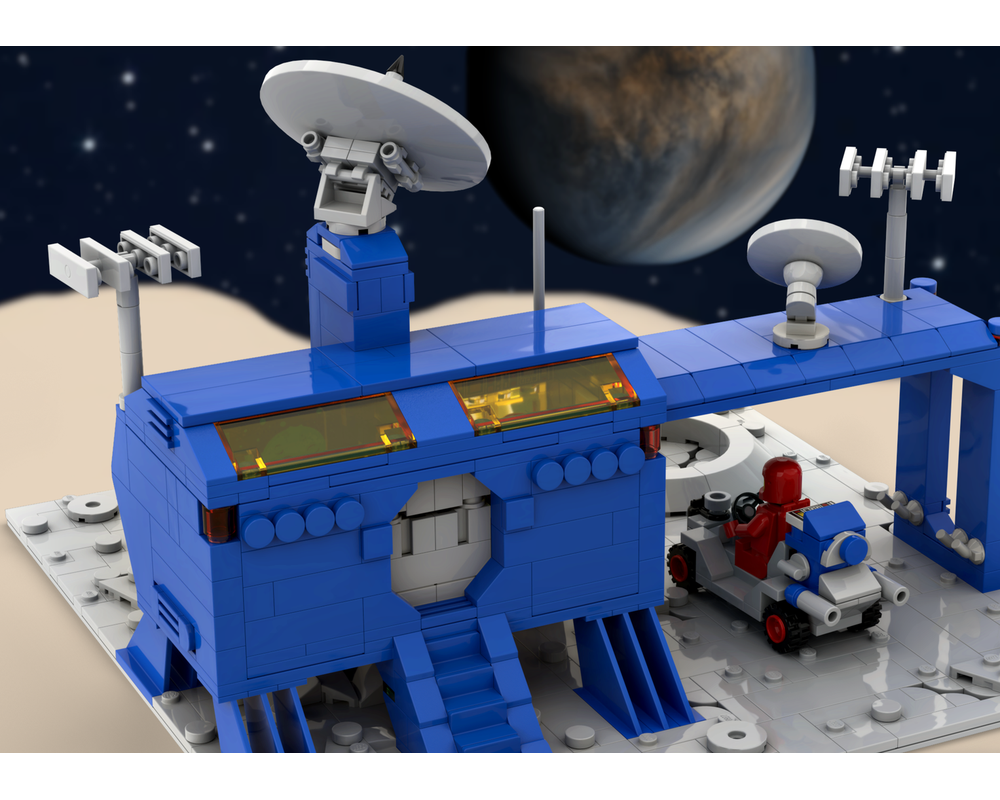 LEGO MOC Space Command Center by Tubi_Rock_V | Rebrickable - Build with ...