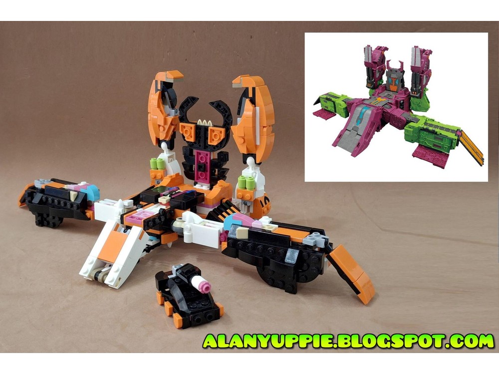 LEGO MOC-208725 Transformer Scorponok /Scorpion using LEGO Creator ...