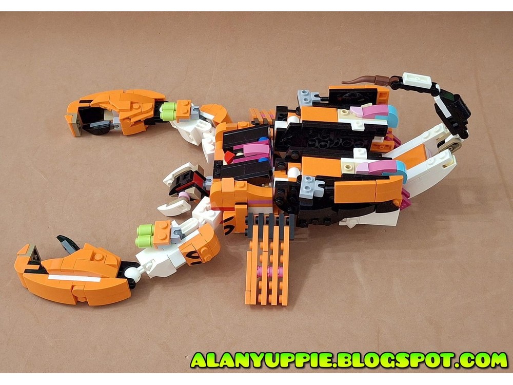 LEGO MOC-208725 Transformer Scorponok /Scorpion using LEGO Creator ...