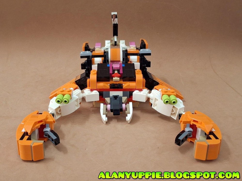 LEGO MOC-208725 Transformer Scorponok /Scorpion using LEGO Creator ...