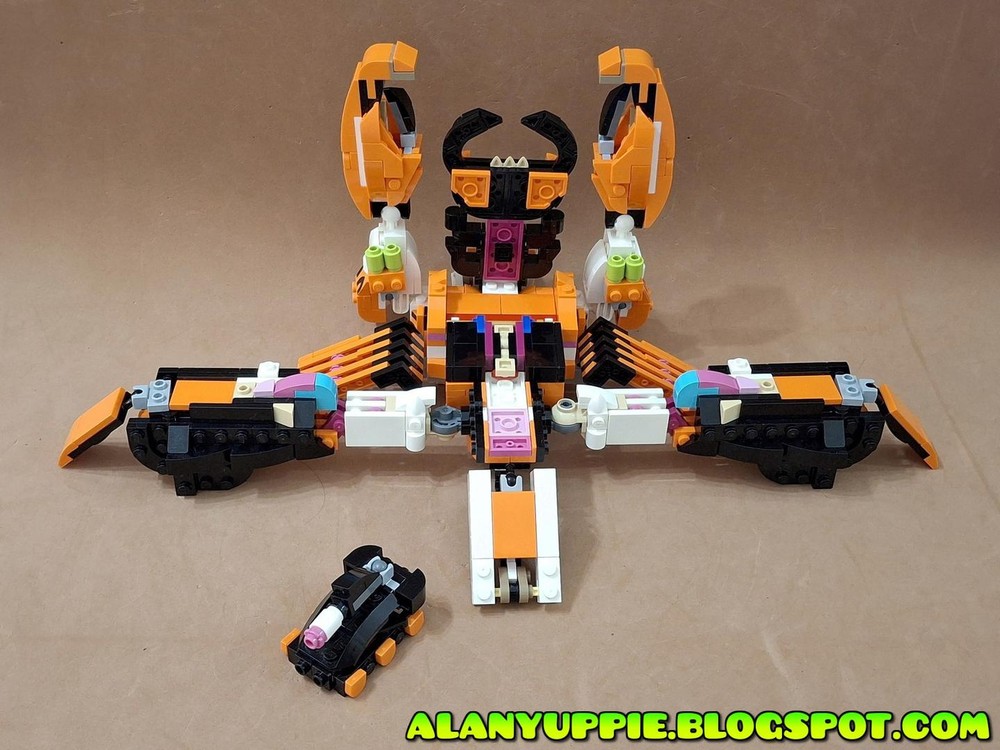 LEGO MOC-208725 Transformer Scorponok /Scorpion using LEGO Creator ...