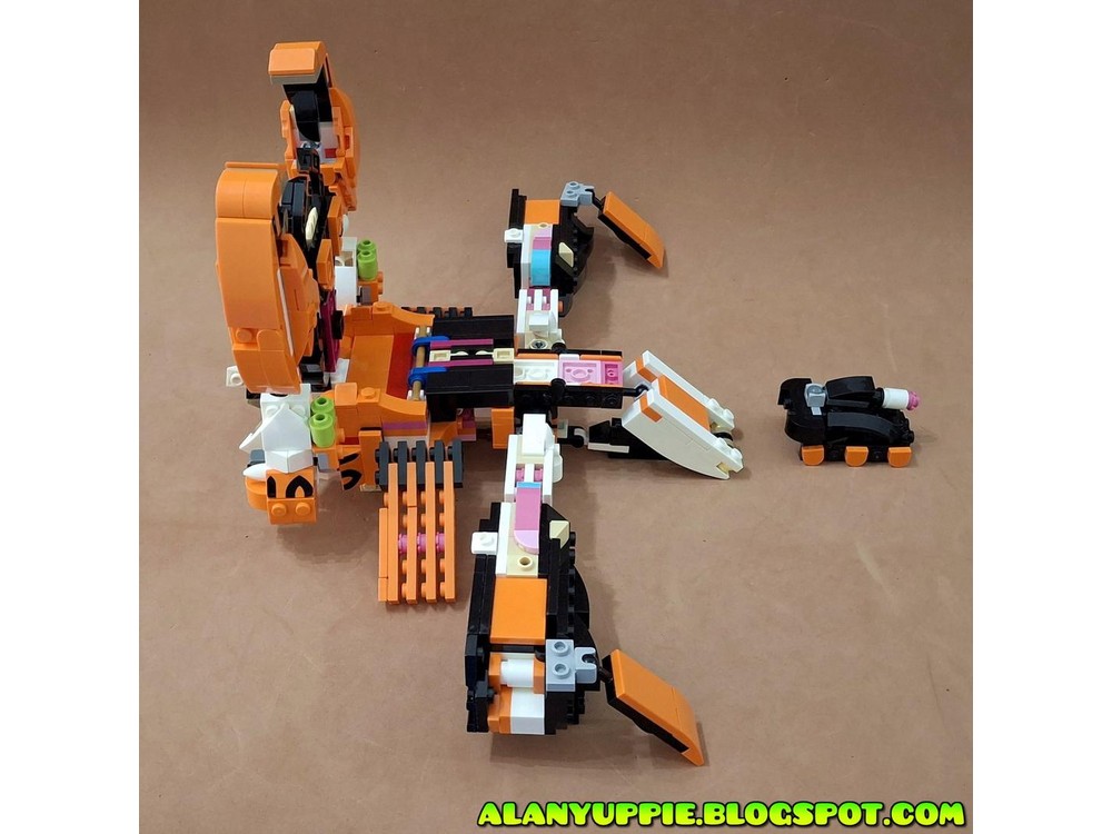 LEGO MOC-208725 Transformer Scorponok /Scorpion using LEGO Creator ...