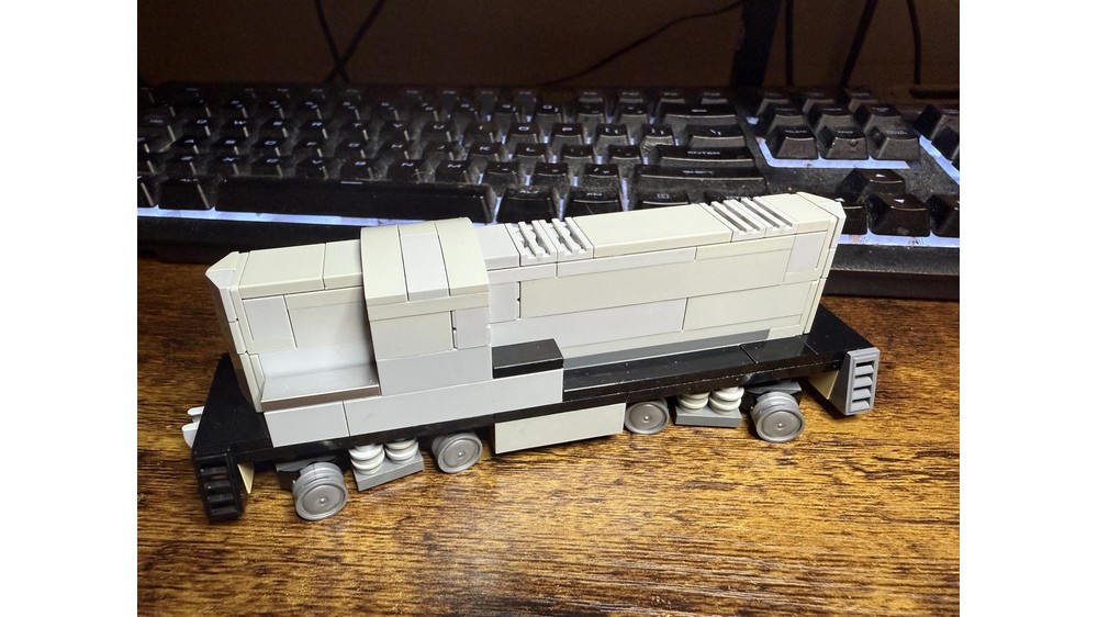 Lego Moc Emd Gp 7 Locomotive By Fierogt87 Rebrickable Build With Lego