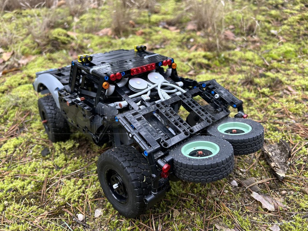 LEGO MOC X-TREME TROPHY TRUCK by TECHNIC_RC_GARAGE | Rebrickable ...
