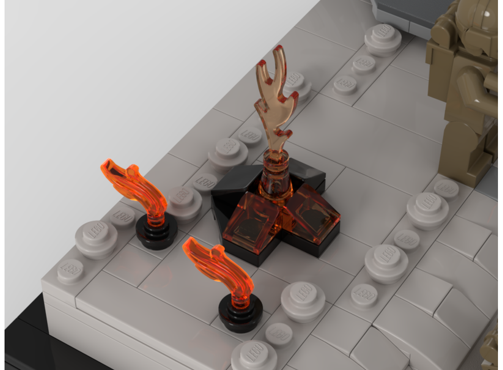 LEGO MOC Hoth Diorama: Rebel Trench Battle by KieferBrien | Rebrickable ...