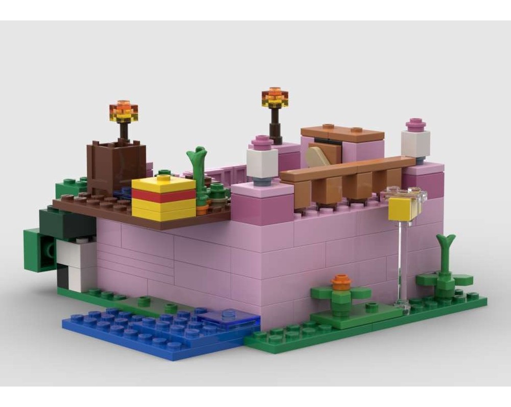 LEGO MOC Minecraft Cherry House 21268 Alternative by AlexGam ...