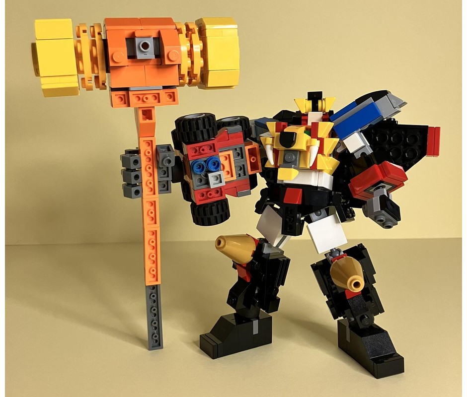 LEGO MOC SF-022A Star GaoGaiGar & Goldion Hammer Weapon Set by ...