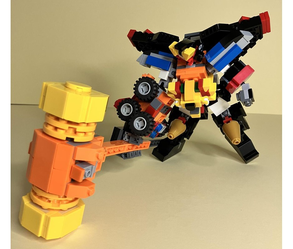 LEGO MOC SF-022A Star GaoGaiGar & Goldion Hammer Weapon Set by ...