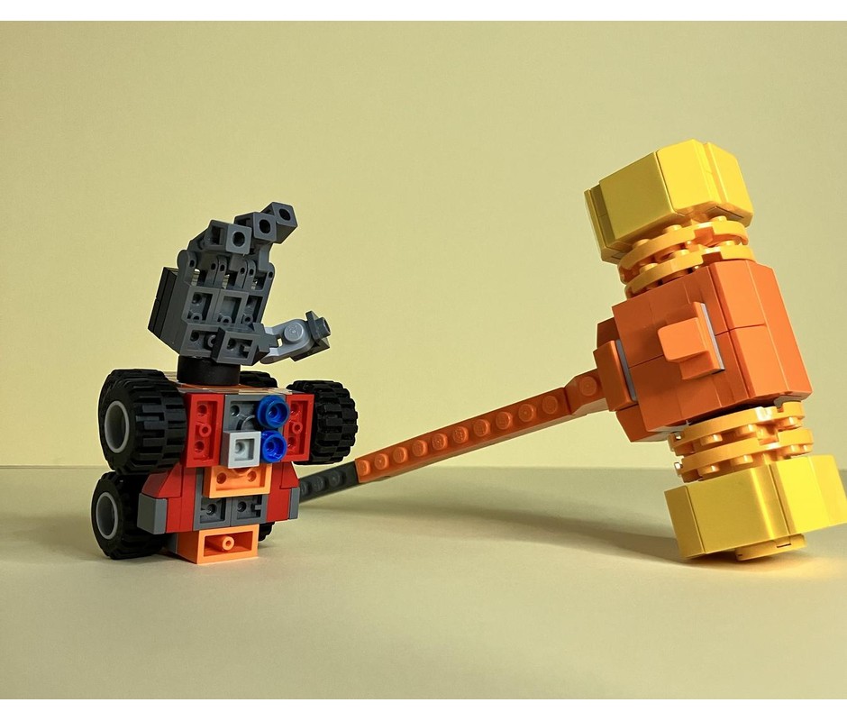 LEGO MOC SF-022A Star GaoGaiGar & Goldion Hammer Weapon Set by ...