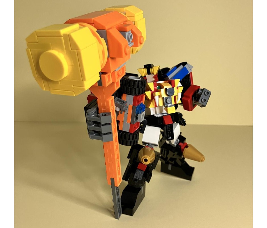 LEGO MOC SF-022A Star GaoGaiGar & Goldion Hammer Weapon Set by ...