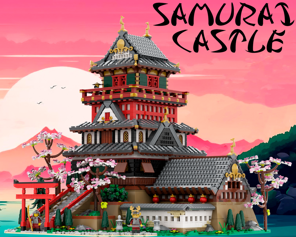 LEGO MOC-208749 Samurai Castle #4 by Legat_Of_Legion | Rebrickable ...