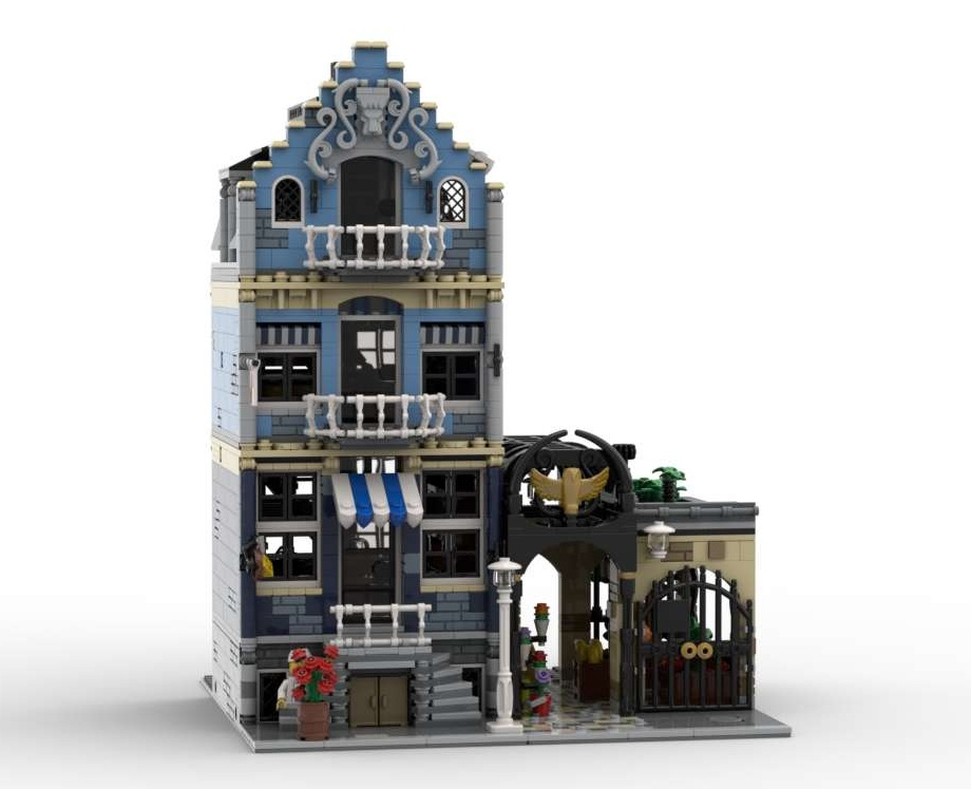 LEGO MOC Market Street 2.0 by PH-VAP | Rebrickable - Build with LEGO