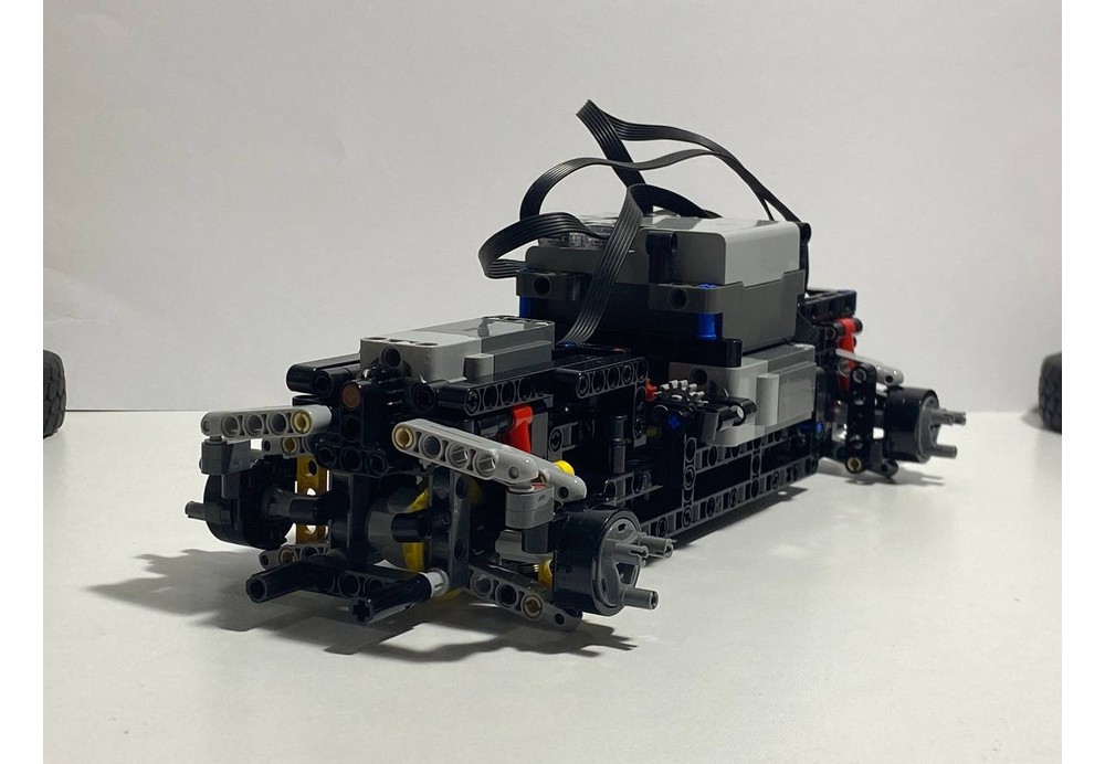 LEGO MOC C+ Simple chassis by Leg0_lab. | Rebrickable - Build with LEGO