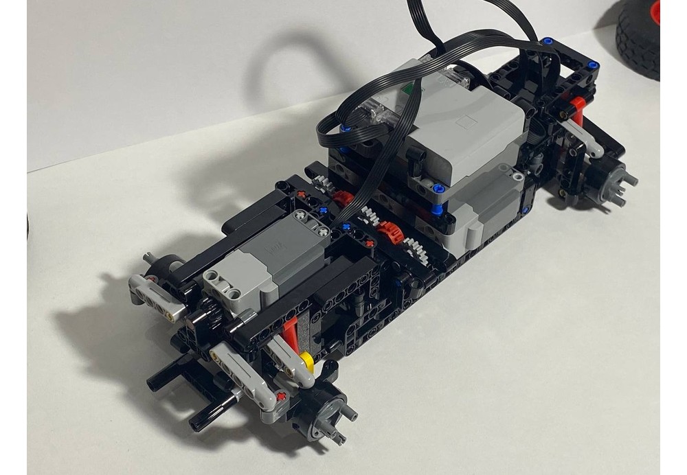 LEGO MOC-208760 C+ Simple chassis by Leg0_lab. | Rebrickable - Build ...
