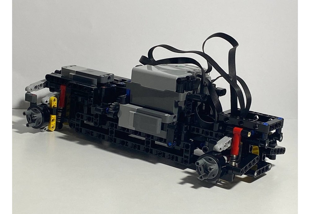 LEGO MOC-208760 C+ Simple chassis by Leg0_lab. | Rebrickable - Build ...