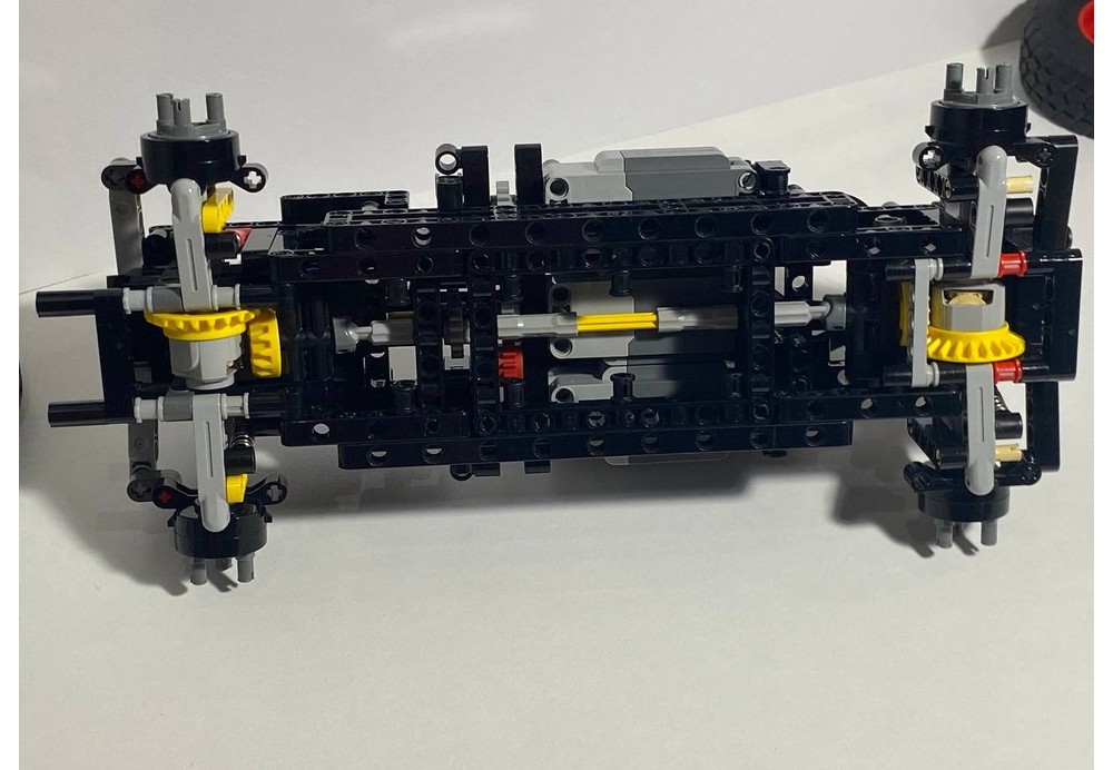 LEGO MOC C+ Simple chassis by Leg0_lab. | Rebrickable - Build with LEGO