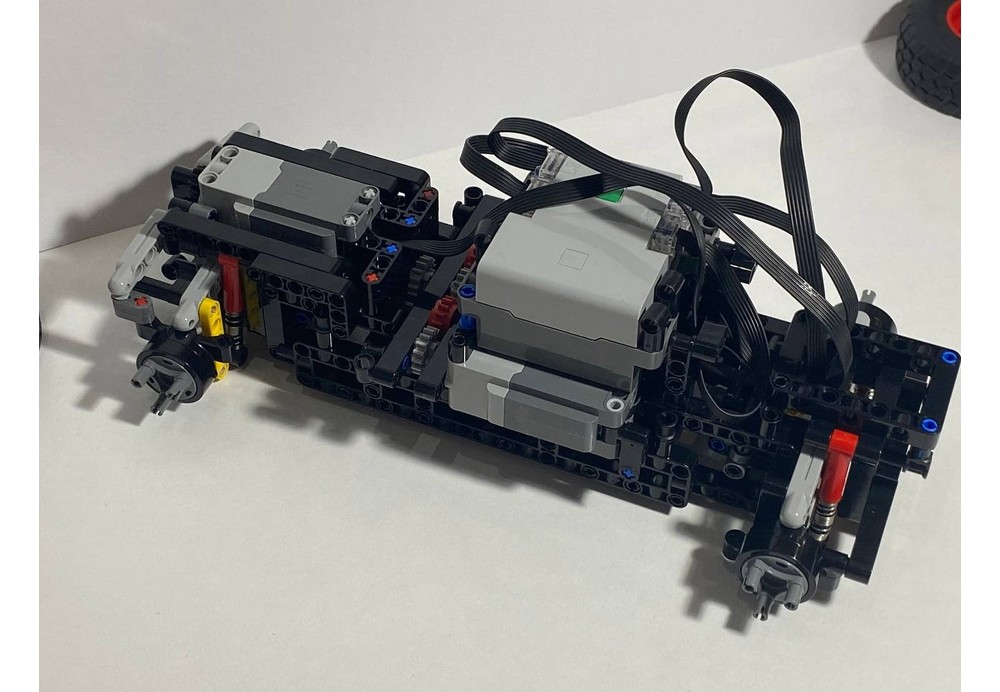 LEGO MOC C+ Simple chassis by Leg0_lab. | Rebrickable - Build with LEGO
