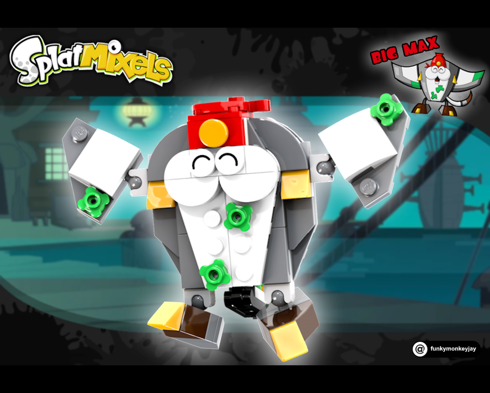 LEGO MOC SplatMixels - Big Man (Big Max) by funkymonkeyjay ...
