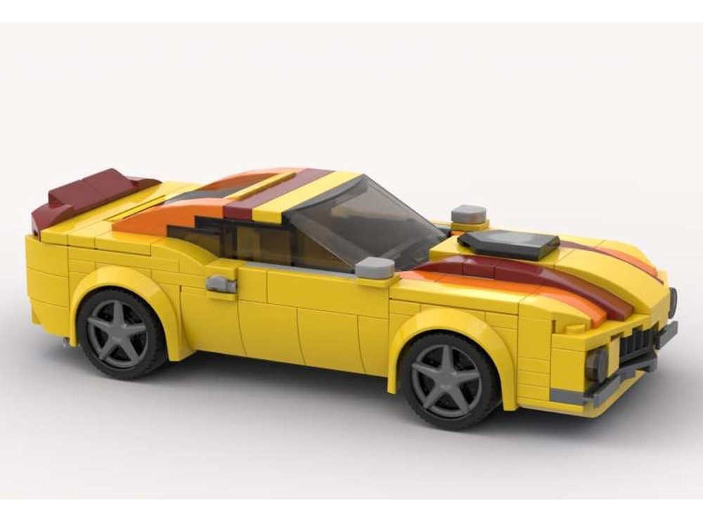 LEGO MOC Classic 1970s Chevrolet Camaro from 76901 by Gaudy ...