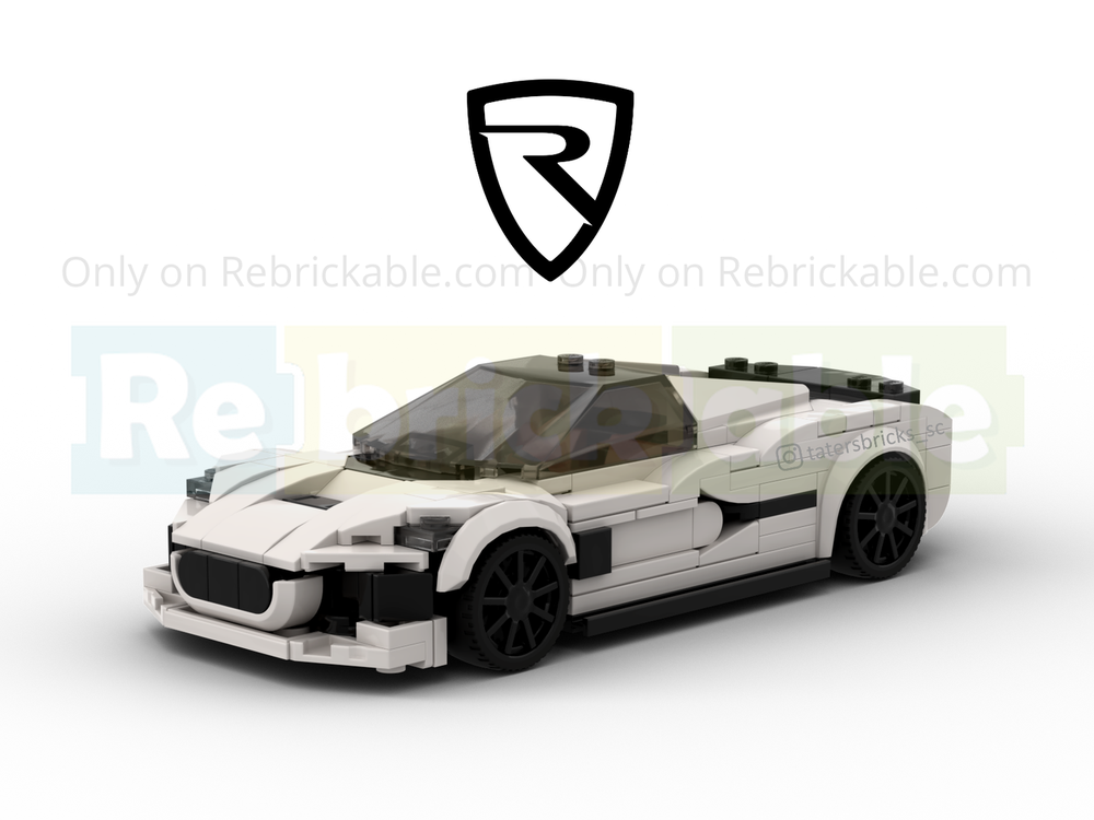 LEGO MOC Rimac Nevera by Taters | Rebrickable - Build with LEGO