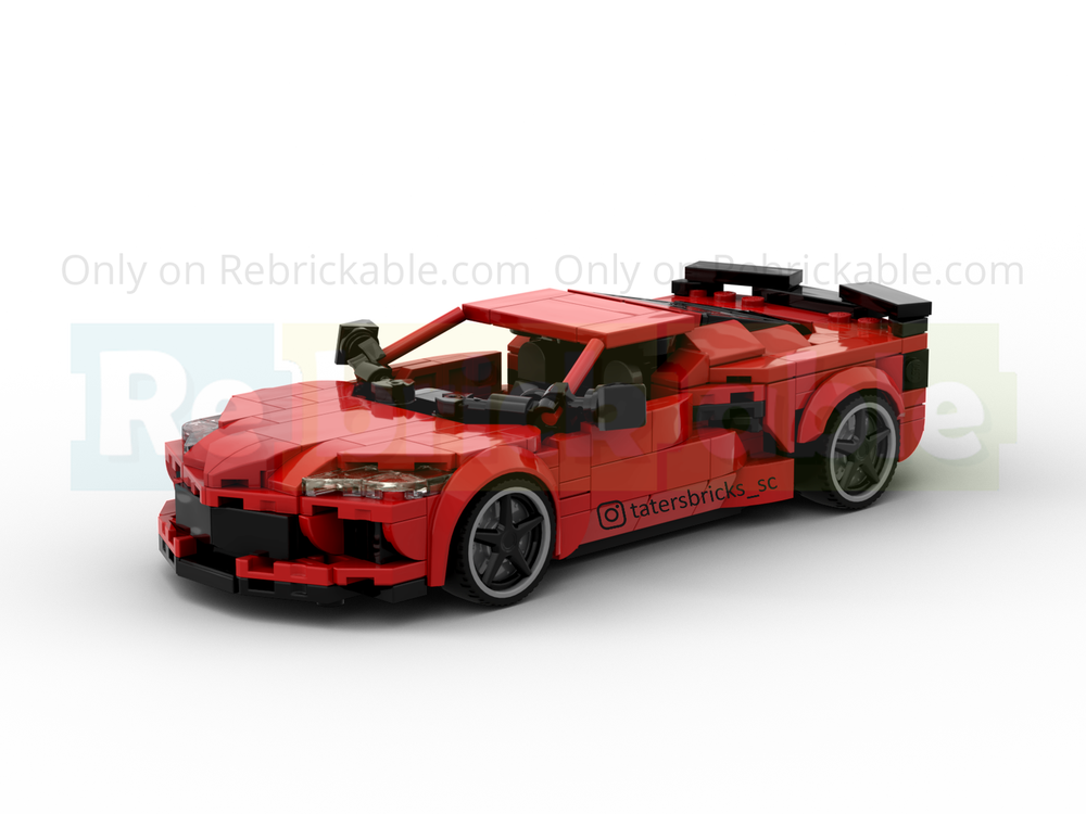 LEGO MOC-208775 Corvette C8 Stingray Z51 by Taters | Rebrickable ...