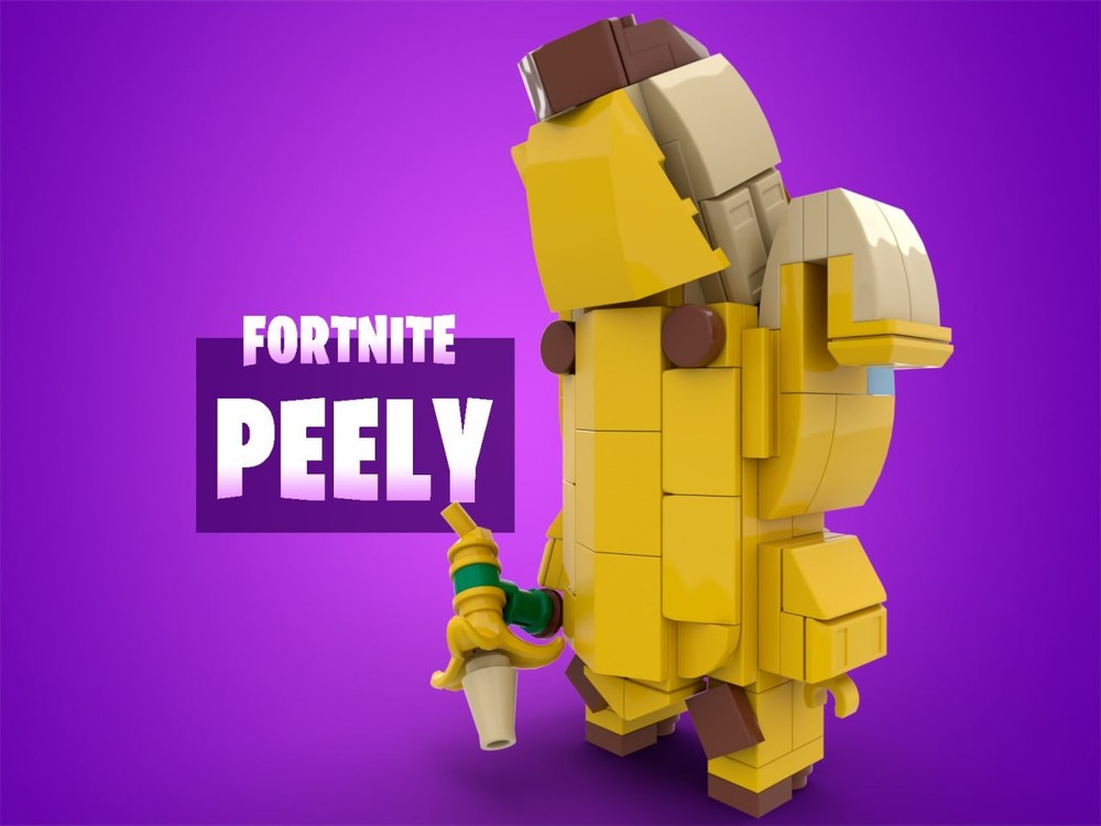 LEGO MOC Peely - Fortnite by ALLEGORY | Rebrickable - Build with LEGO