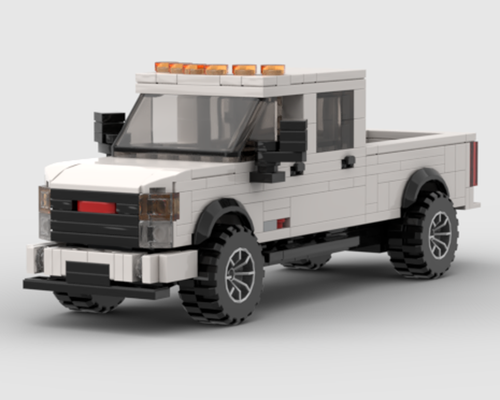 LEGO MOC 2023 GMC Sierra 2500hd At4 by Caroholic | Rebrickable - Build ...