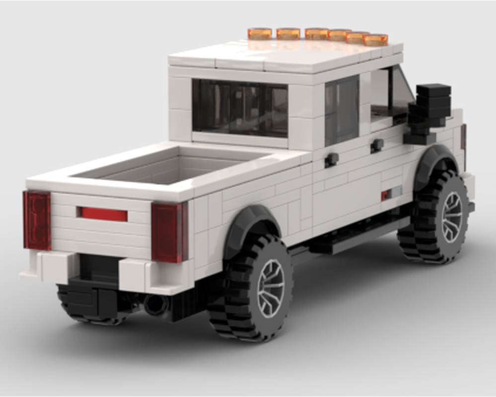 LEGO MOC 2023 GMC Sierra 2500hd At4 by Caroholic | Rebrickable - Build ...