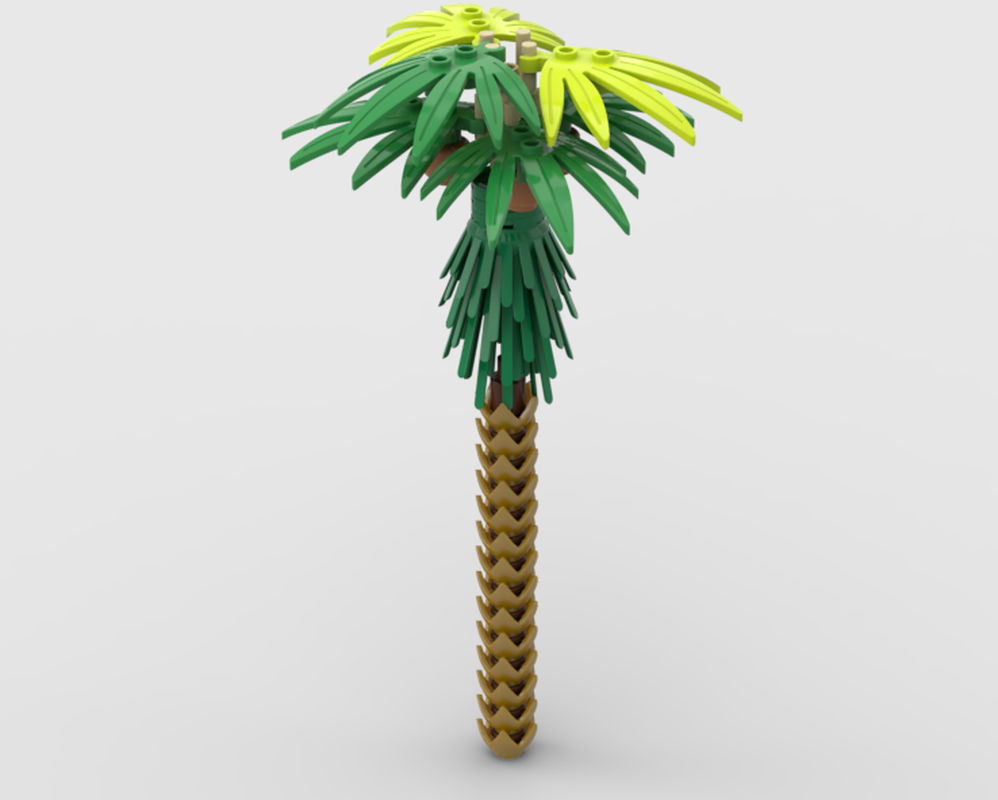 LEGO MOC Palm Tree #2 by gabizon | Rebrickable - Build with LEGO