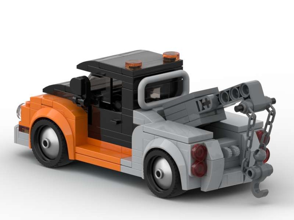 LEGO MOC-208799 Vintage Tow Truck by Kraja87 | Rebrickable - Build with ...