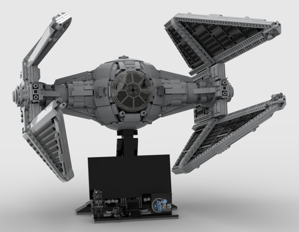 LEGO MOC UCS TIE Interceptor 75382 Update by sgtscoopy | Rebrickable ...