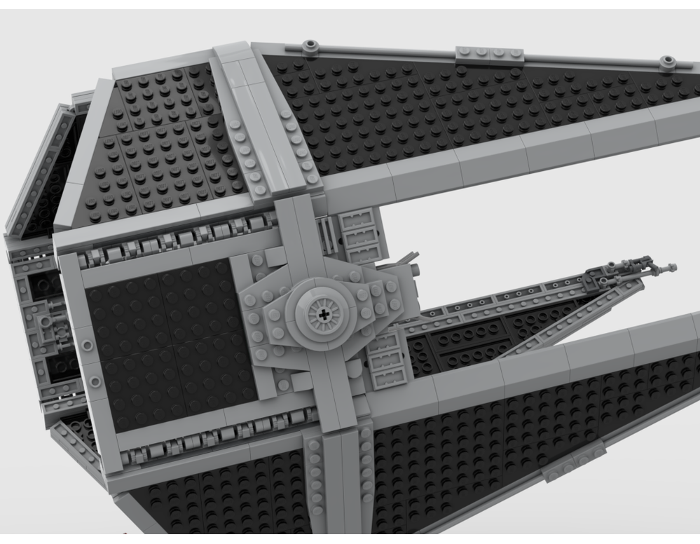 LEGO MOC UCS TIE Interceptor 75382 Update by sgtscoopy | Rebrickable ...