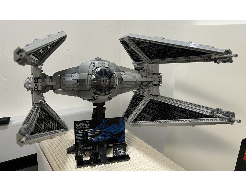 LEGO MOC UCS TIE Interceptor 75382 Update by sgtscoopy | Rebrickable ...