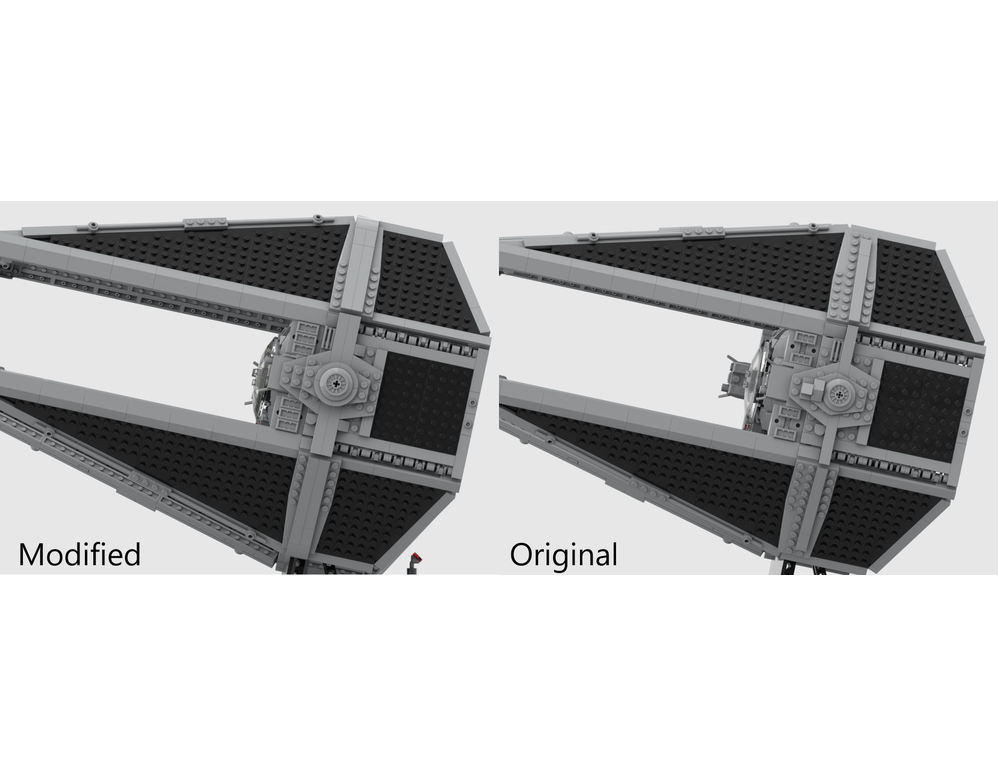 LEGO MOC UCS TIE Interceptor 75382 Update by sgtscoopy | Rebrickable ...