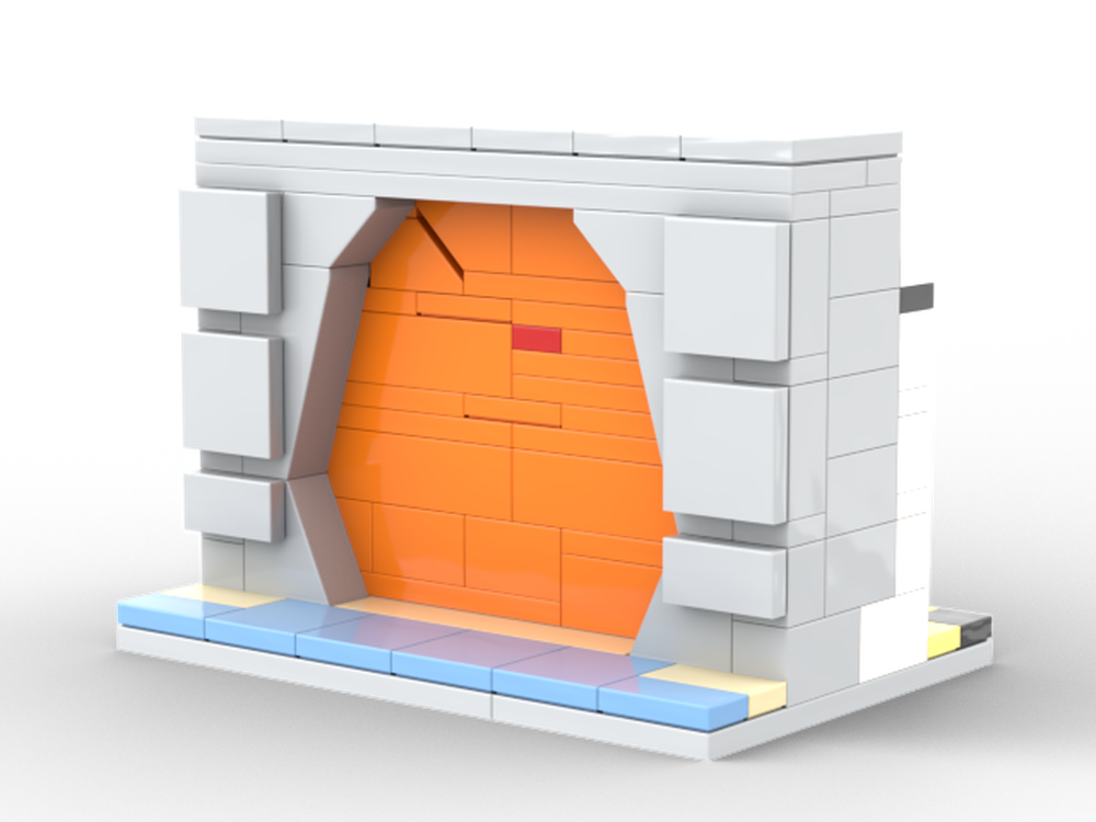 LEGO MOC Holodeck Arch SIMPLIFIED by AntOrman | Rebrickable - Build ...