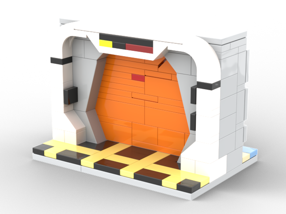LEGO MOC Holodeck Arch SIMPLIFIED by AntOrman | Rebrickable - Build ...