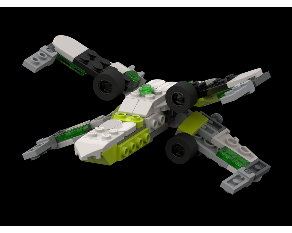Lego Moc 71487 Z Blobs X Wing By Dafeld Rebrickable Build With Lego