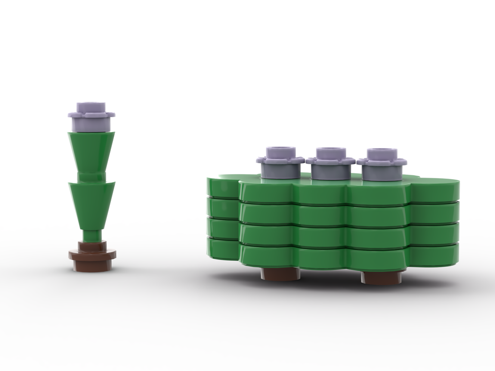 LEGO MOC Plant and Shrub by BrickAndBuildsI | Rebrickable - Build with LEGO