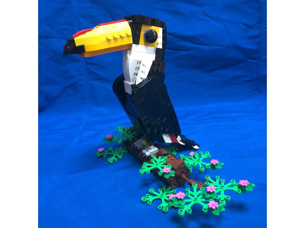 LEGO MOC-208811 Toco Toucan by makoto_lake | Rebrickable - Build with LEGO