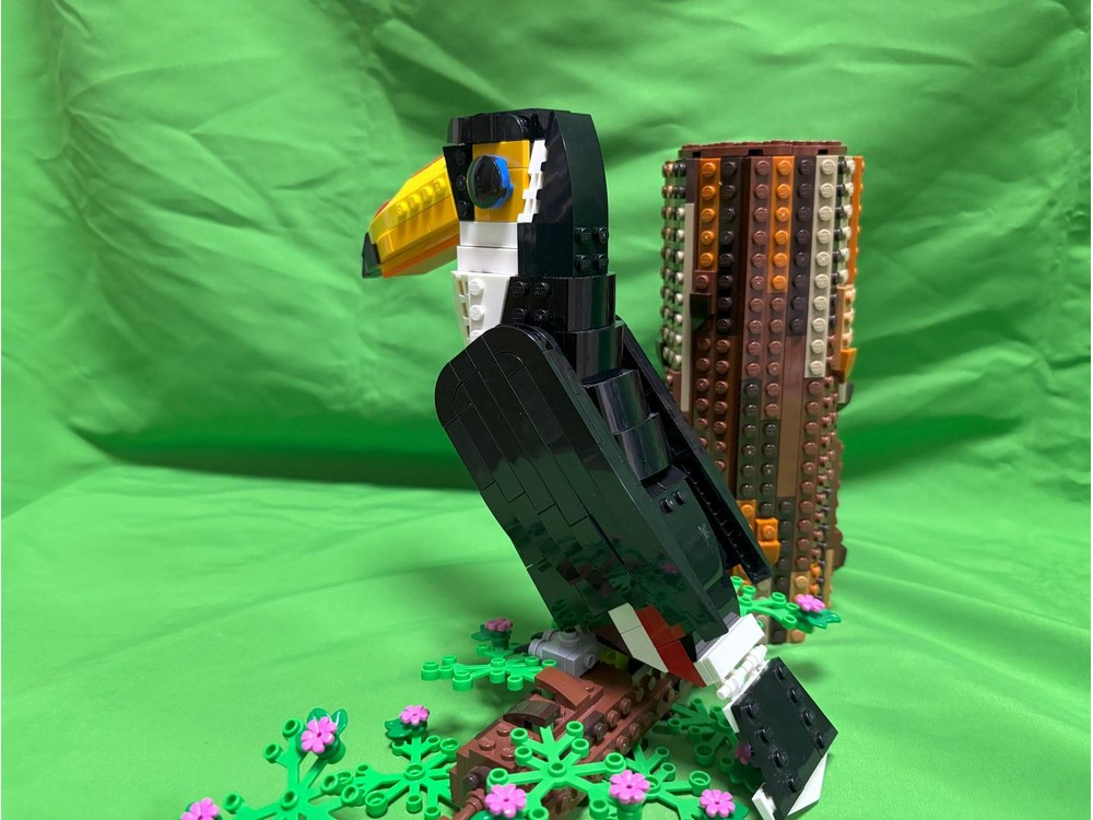 LEGO MOC-208811 Toco Toucan by makoto_lake | Rebrickable - Build with LEGO