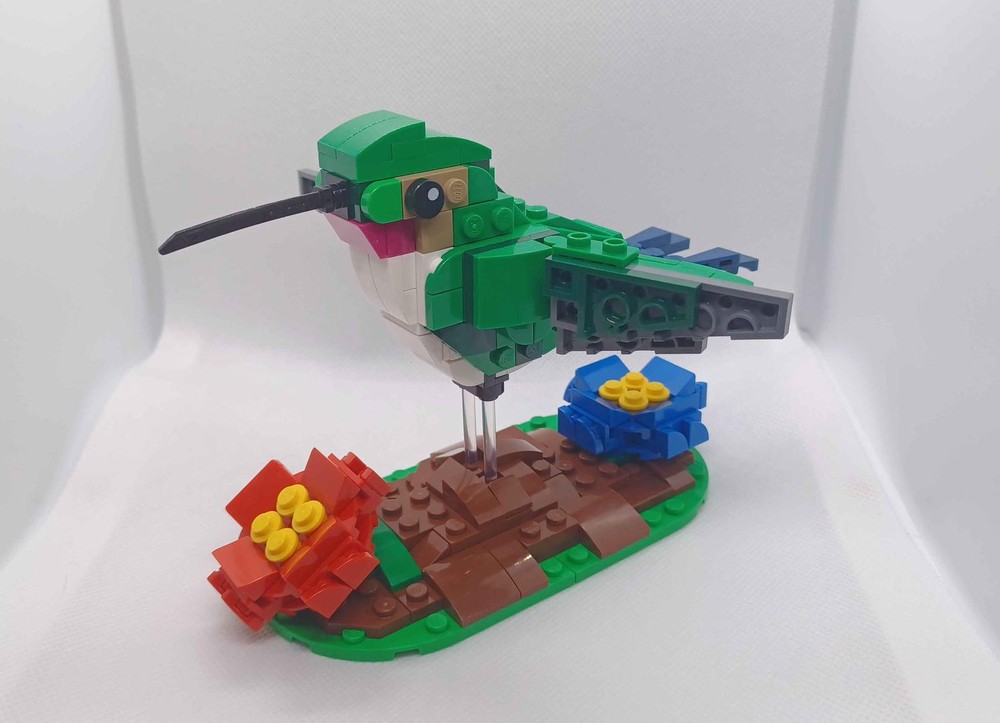 LEGO MOC Ruby-throated hummingbird by Penguins and plastic ...