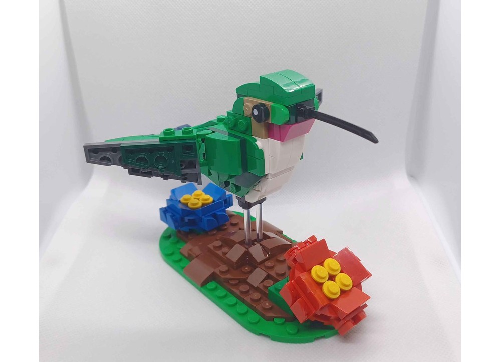 LEGO MOC-208816 Ruby-throated hummingbird by Penguins and plastic ...