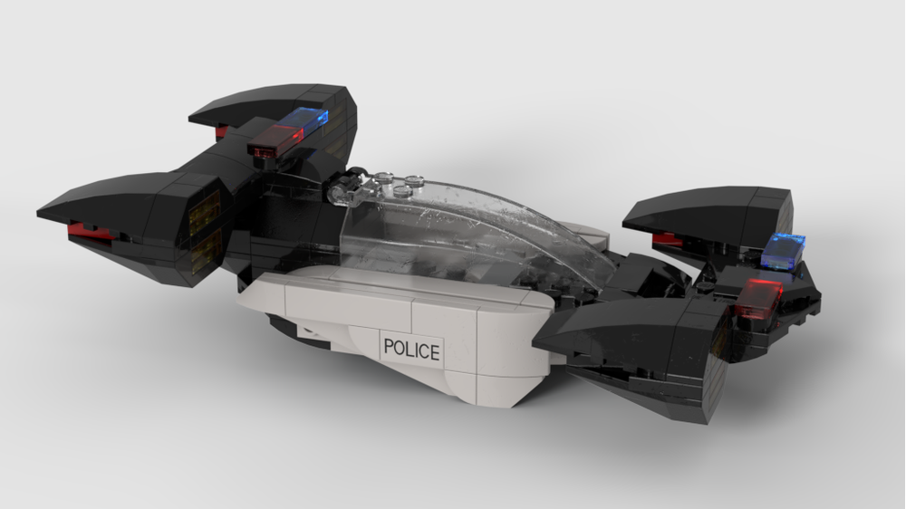 LEGO MOC-208821 police hovercar by AbvAvrgUndrAchvr | Rebrickable ...